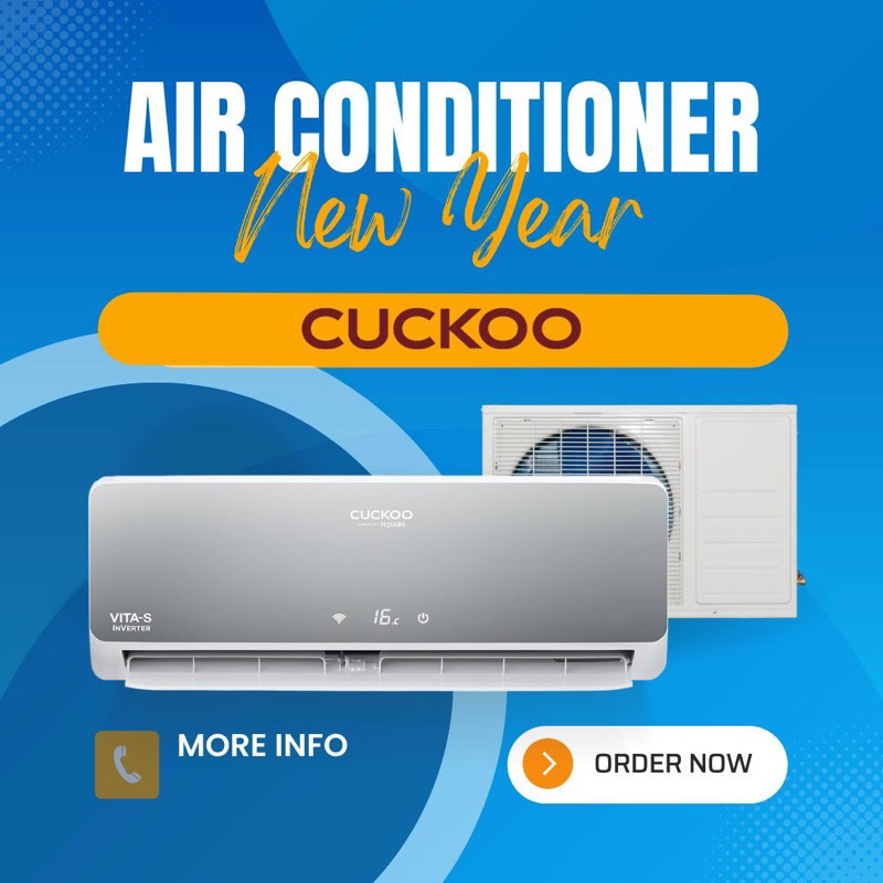 CUCKOO VITA-S AC INVERTER (1.5 HP) | Shopee Malaysia