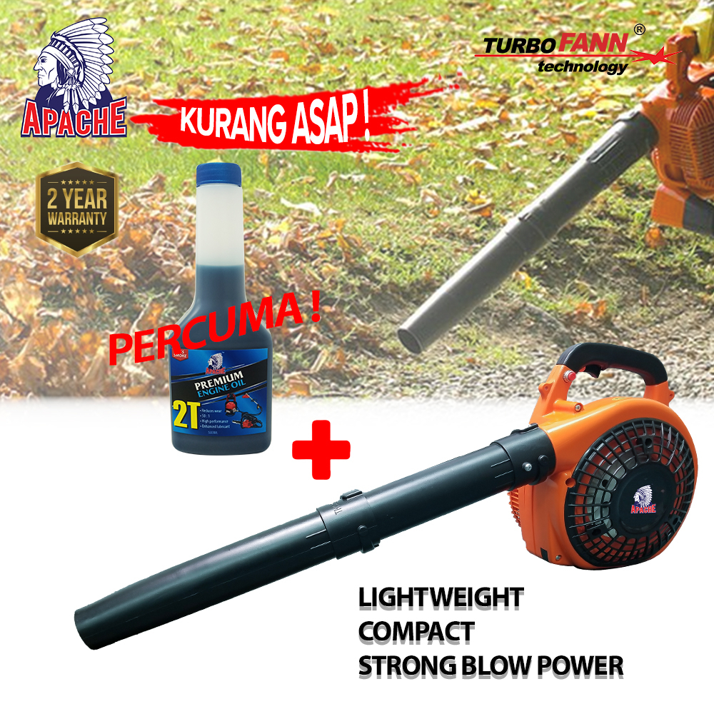 【FREE MINYAK 2T】BRAVADO Portable One Hand Engine Leaf Blower Petrol Hand Air Blower Powerful ...