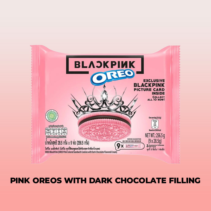 Blackpink Oreo Thailand Limited Edition Flavours With Photocard Oreo ...