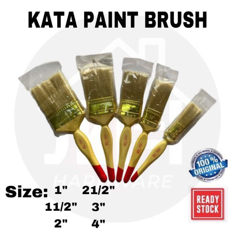 (100%ORIGINAL) 750# KATA PAINT BRUSH 750#x1" 11/2" 2" 21/2" 3" / BRUSH ...