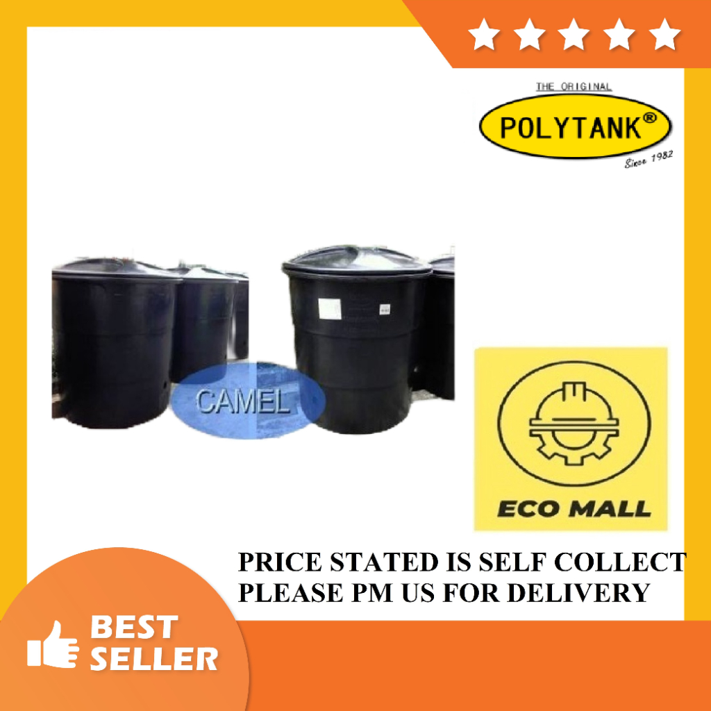 CAMEL N500 600GAL 68" (D) X 65" (H) HDPE WATER TANK (CYLINDRICAL ...