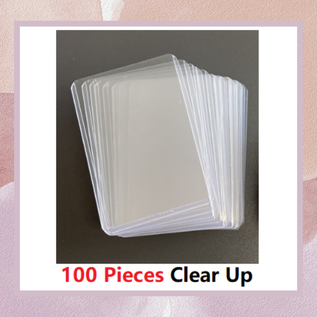 【Morgan Games】[Ready Stock]100 Pieces Toploader 35PT Thickness 35PT ...
