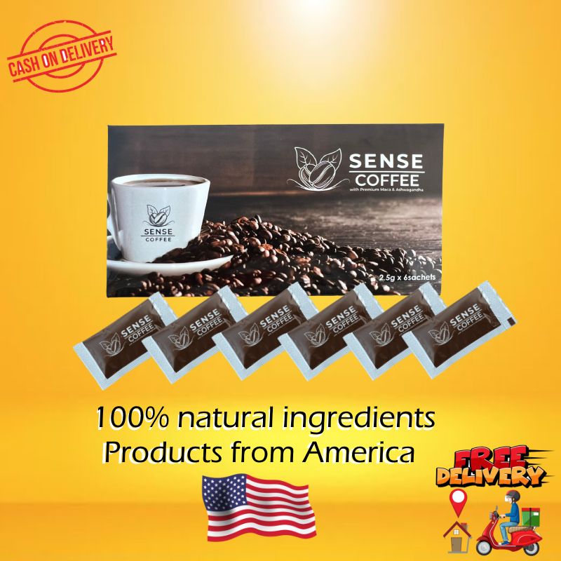 Sense Coffee kopi tongkat ali Men Power Stamina Boost Coffee 99 Instant Drink Energy Enhance ...