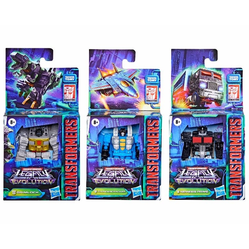 Hasbro Transformers Legacy Evolution Core Class Grimlock Nemesis Prime Thundercracker | Shopee ...