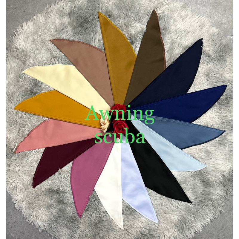 Awning tudung / Awning scuba / Awning lembut / Scuba | Shopee Malaysia