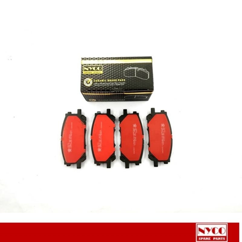 TOYOTA HARRIER MCU30 / MCU35 / ACU30 BRAKE PAD FRONT SETS NYC2805-P+ ...