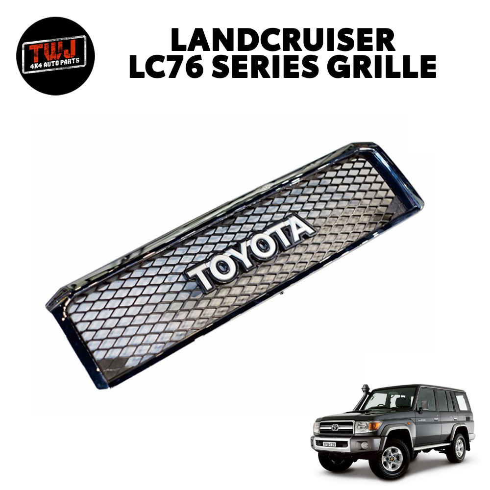 Toyota Landcruiser 70 series front grille LC75 76 78 79 front middle ...