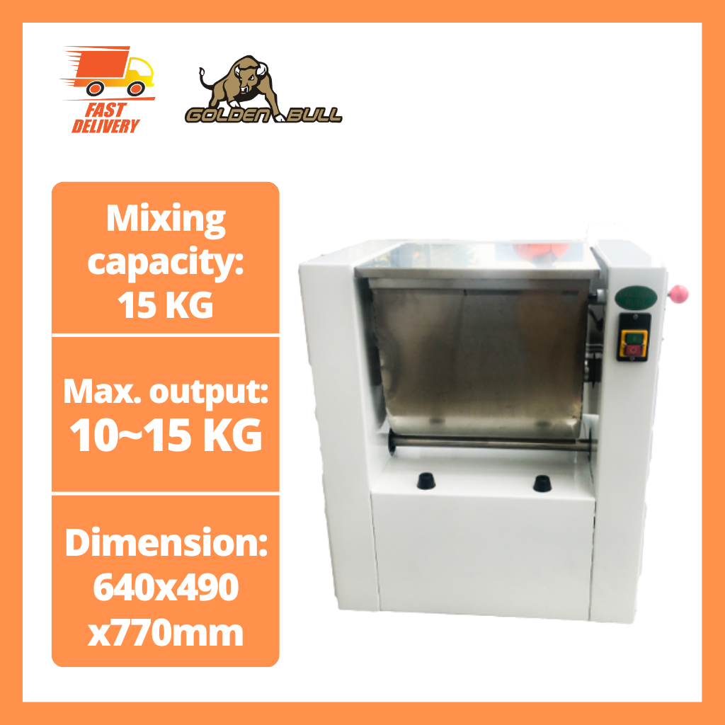 Golden Bull Horizontal Mixer Commercial Flour Mixer HWH-15 | Shopee ...