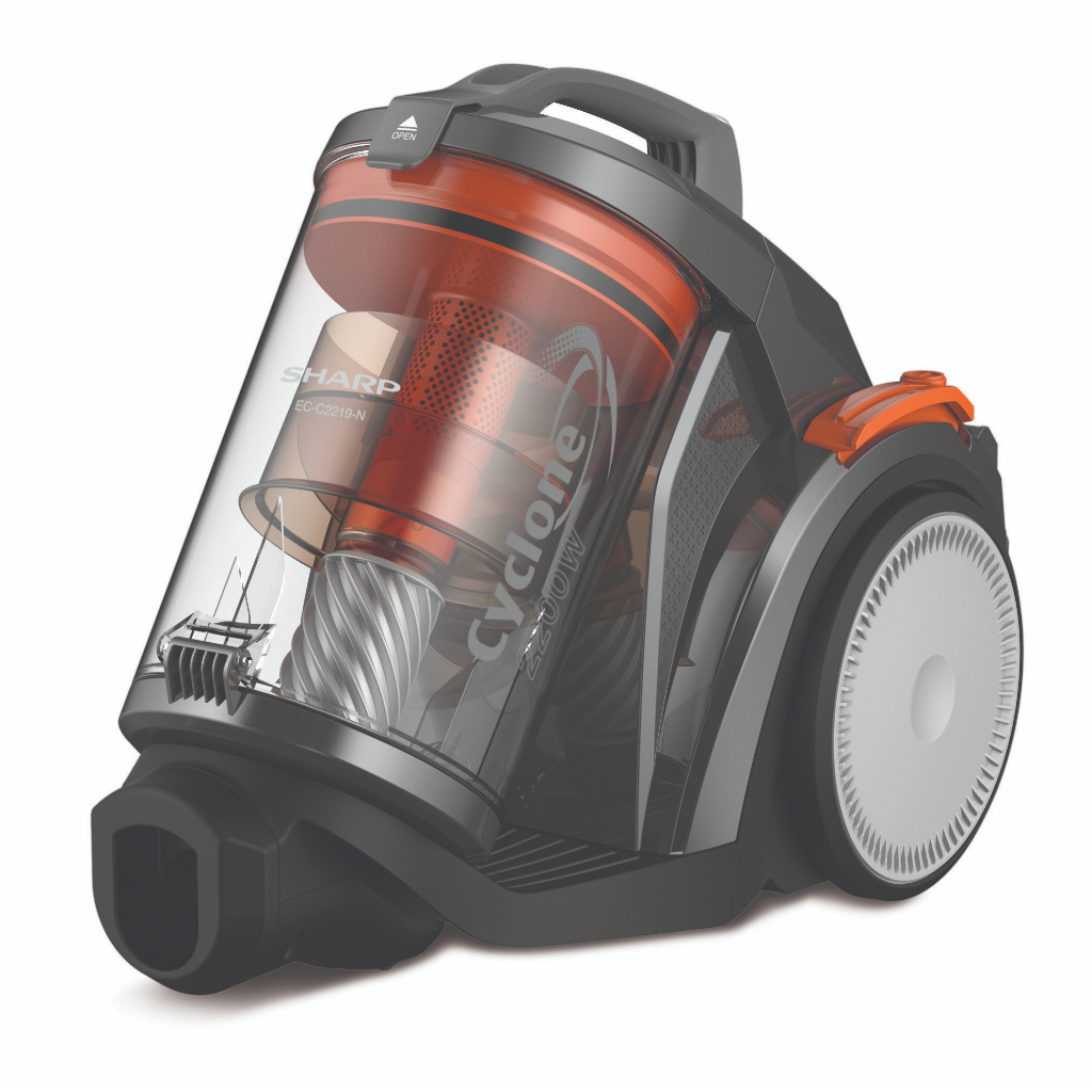 SHARP 1200W // 1800W // 2200W VORTEX CYCLONE BAGLESS VACUUM CLEANER ...