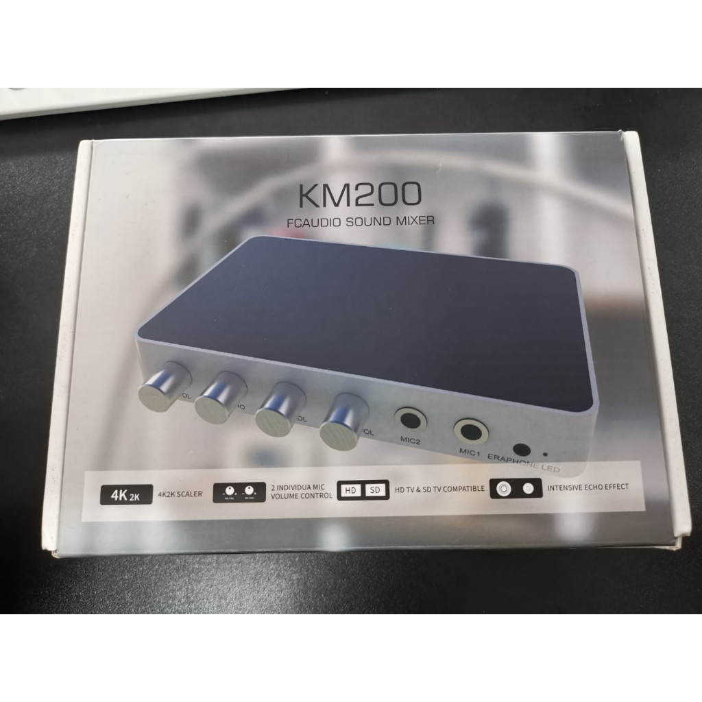 KM200 FCAUDIO Sound Mixer (Box Dented) | Shopee Malaysia
