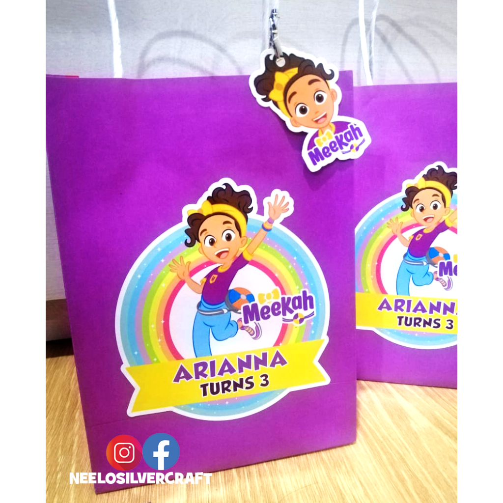 Meekah Blippi Goodiesbag for Birthday Party x 10 pcs | Shopee Malaysia