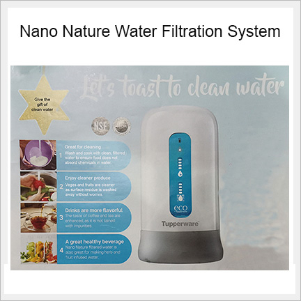 [TUPPERWARE BRAND ️] Nano Nature Water Filteration System (penapis air ...