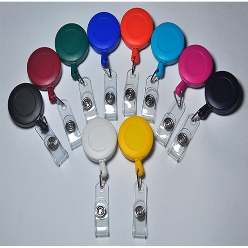 Retractable Reel Yoyo Badge Clip Lanyard ID Card Holder Yoyo Badge ...