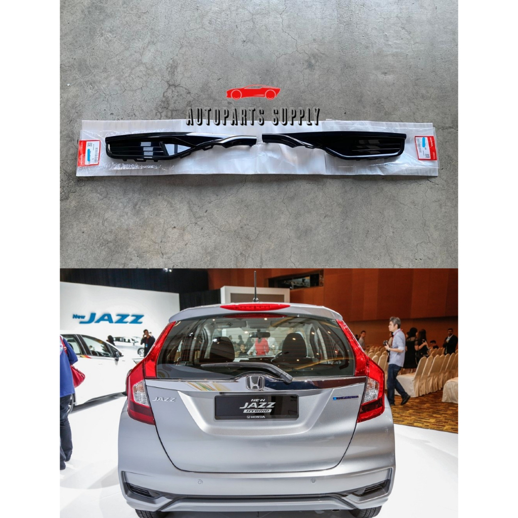 ORIGINAL HONDA JAZZ FACELIFT 2017 GK5 T5A REAR BUMPER GRILLE COVER ...