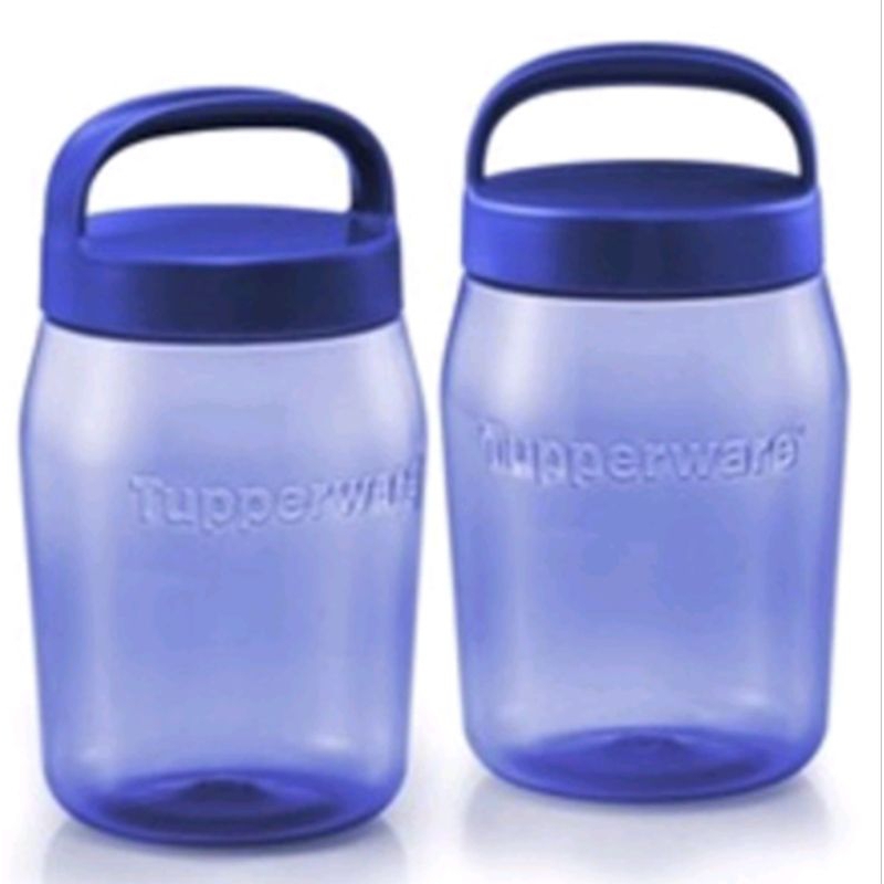 Tupperware Universal Jar (2pcs)1.5L with Handle Cap | Shopee Malaysia