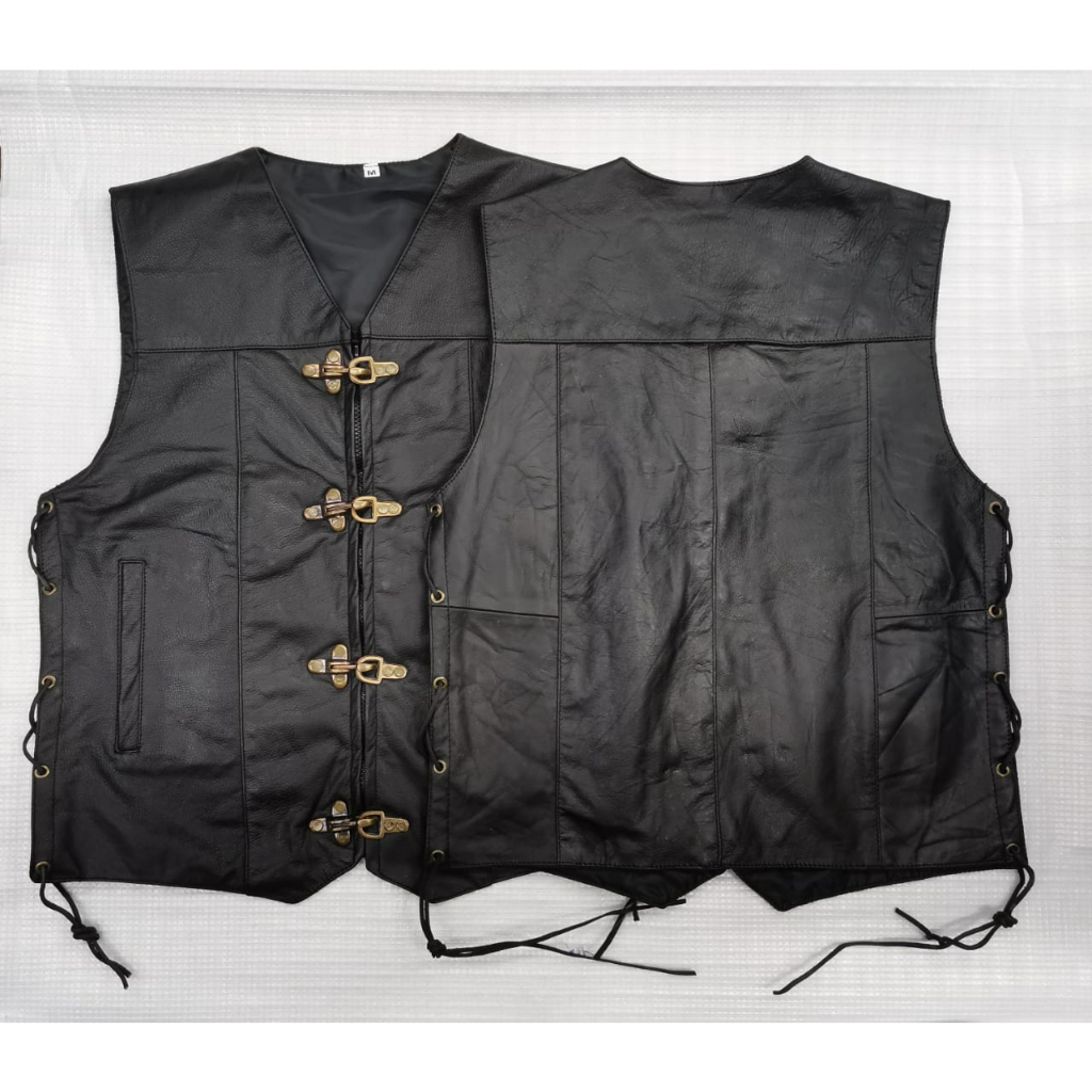 Vest Kulit 100% Cow Lather Head Ready Stock In Malaysia Have Sizes ...