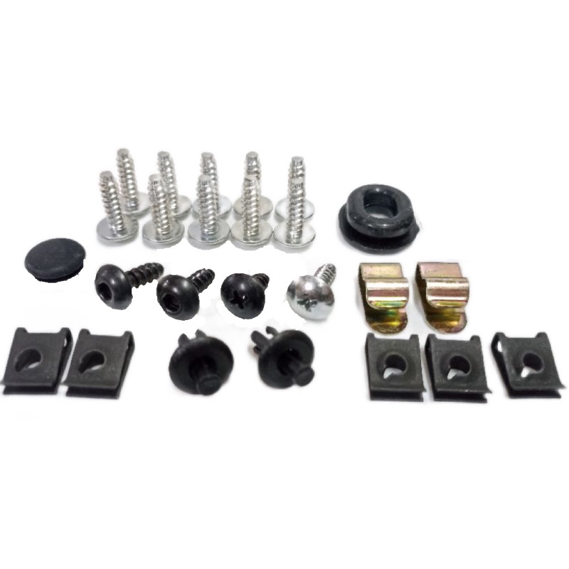 YAMAHA Y15 Y15Z Y15ZR V2 HANDLE COVER SET SCREW CLIP BOLT RUBBER GETAH ...