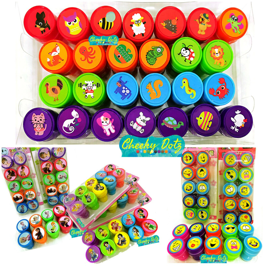 10 Pcs Student Teacher Reward Stamps School Birthday Party Bags Gifts ...