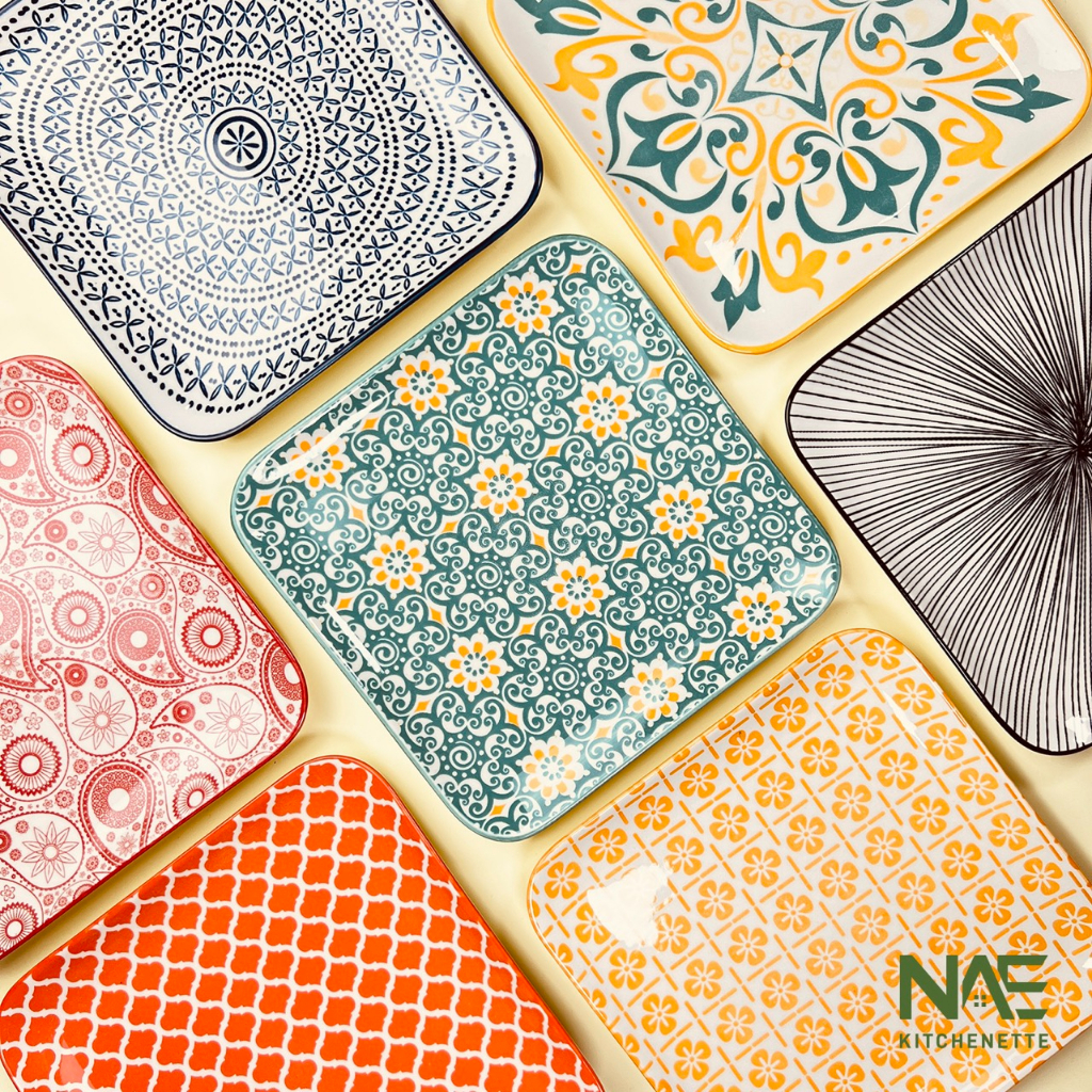 PINGGAN VIRAL NAE - 8" Square Plate - RM14.87 ONLY! | Shopee Malaysia