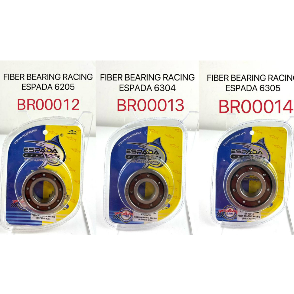 ESPADA RACING CRANKSHAFT FIBER BEARING 6205 / 6304 / 6305 | Shopee Malaysia