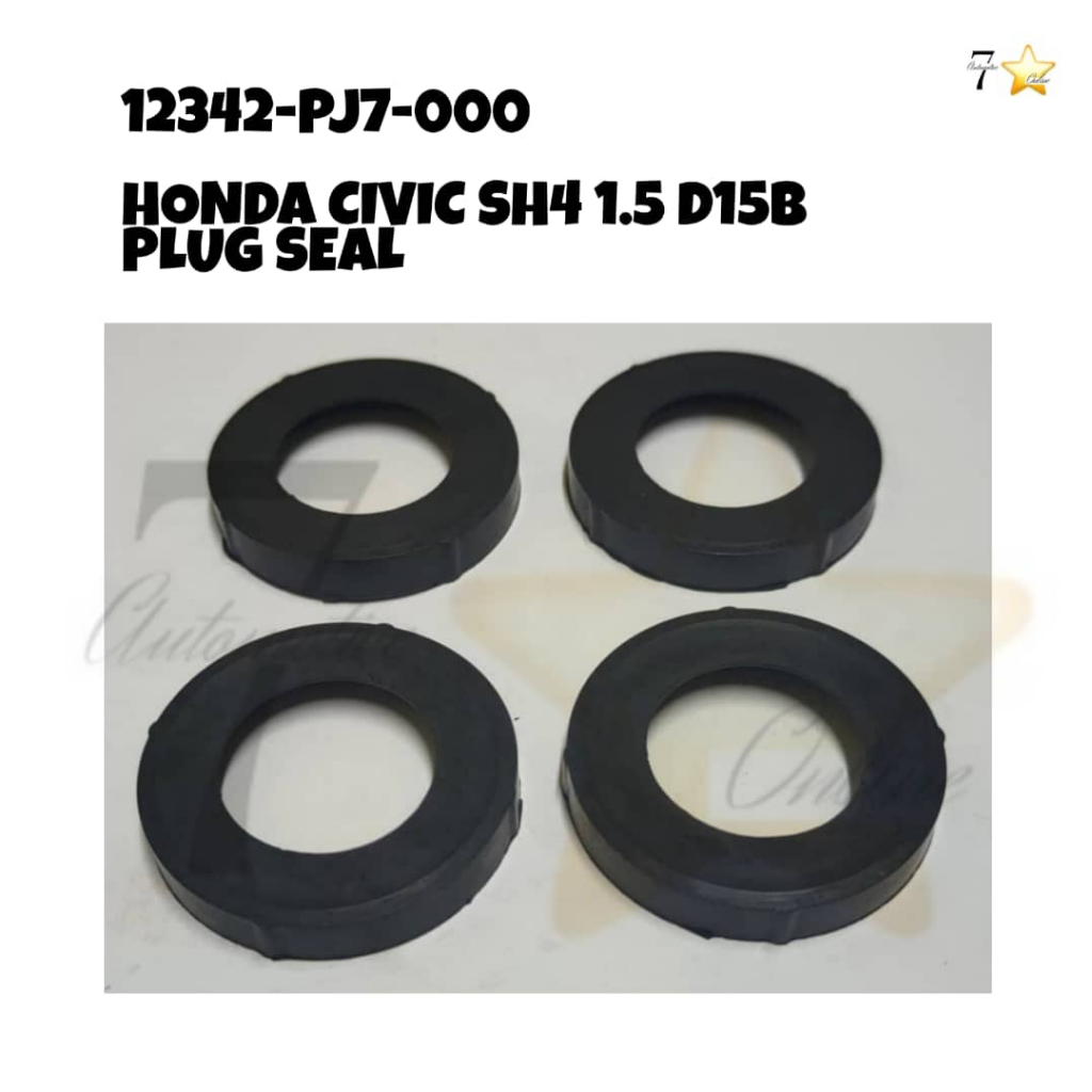HONDA CIVIC SH4 1.5 D15B / SR4 NO V-TECH PLUG SEAL 12342-PJ7-000 ...