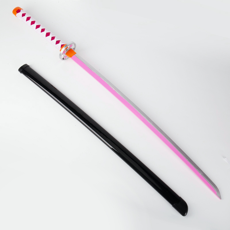 Demon Slayer Sun Wheel Sword Wooden 104CM Tanjiro Zenitsu Giyu Pedang ...
