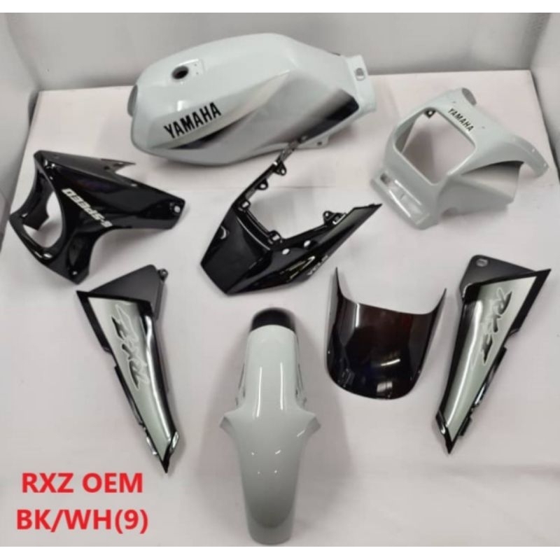 OEM BODY COVER SET RXZ 135 BOSCH MILI MODEL 7 DVC PURPLE / DBC BLUE ...