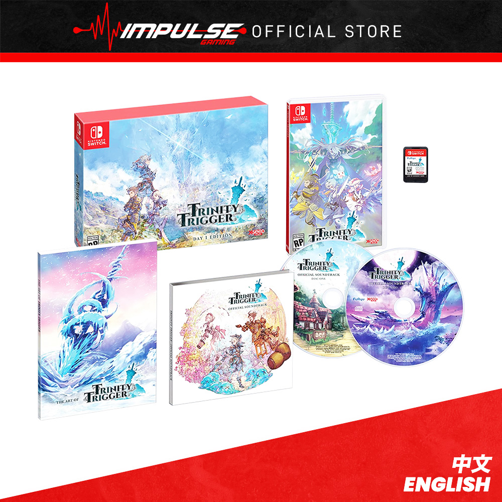 NSW Nintendo Switch Trinity Trigger Chi/Eng Version 聖塔神記 中英文版 | Shopee ...