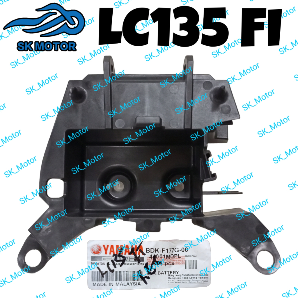 Yamaha LC135 Fi LC 135 Fi V8 Original Battery Box Kotak Bateri BDK ...