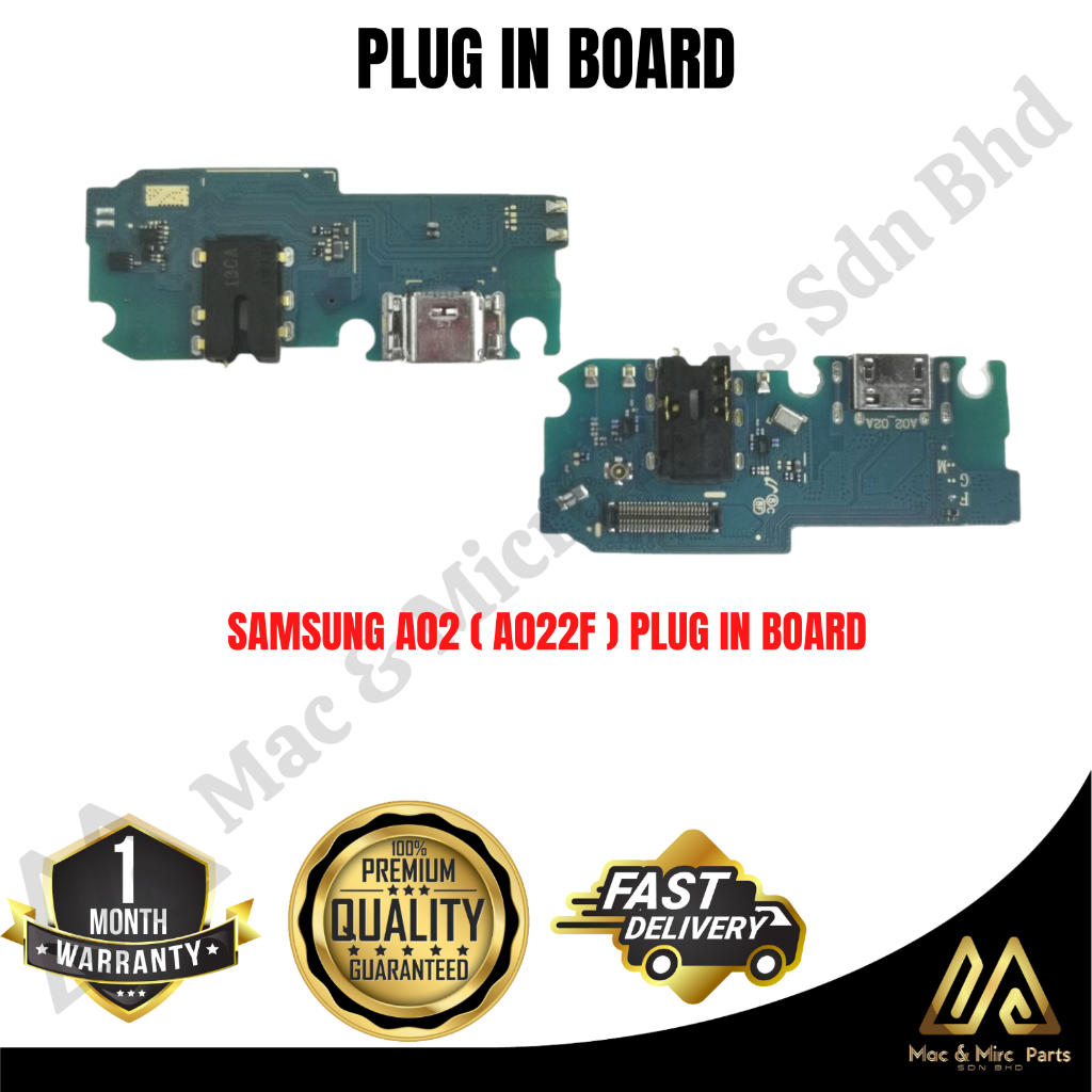 SAMSUNG A02 ( A022F ) CHARGING BOARD PLUG IN BOARD ( READY STOCK ...