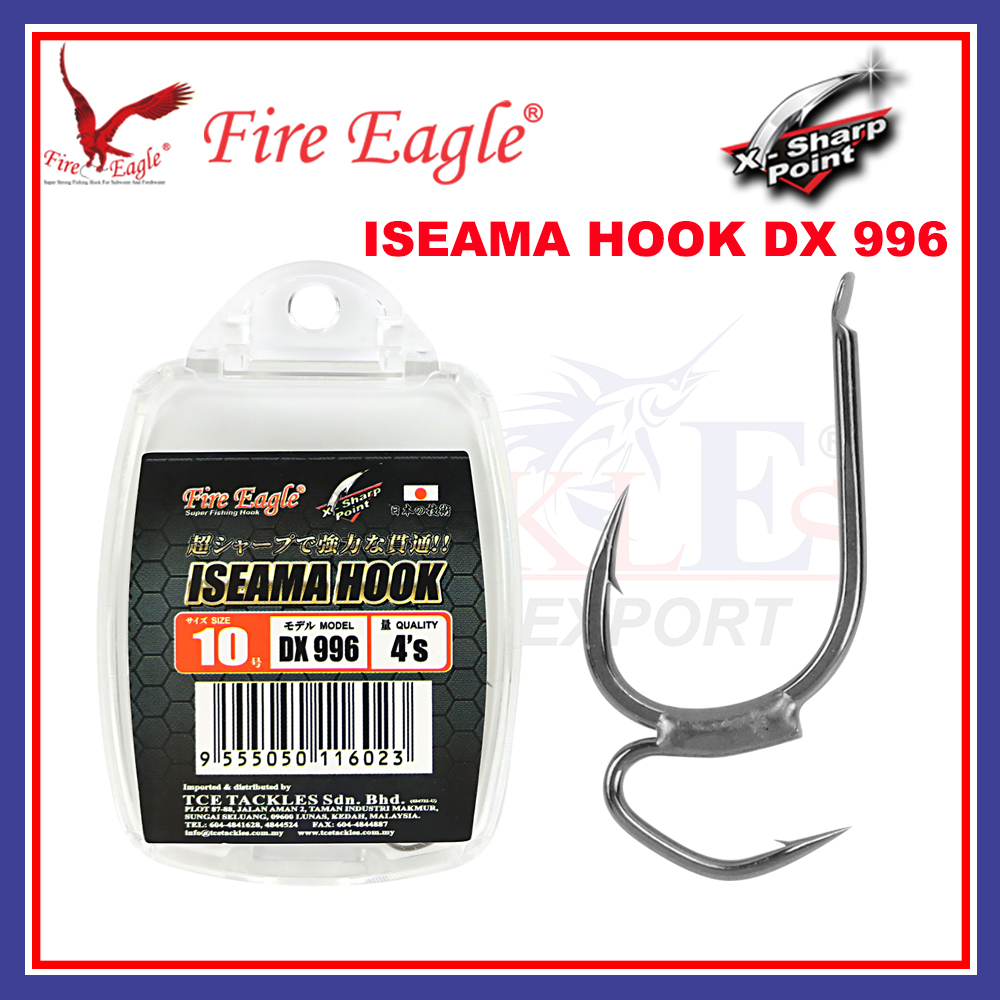 Fire Eagle Iseama DX 996 Fishing Hook Double Hook Tajam Matakail Pancing Fishing Hook | Shopee ...