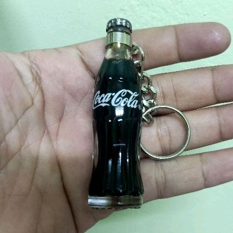 Keychain Coca-cola Mini Glass Bottle (Rare) | Shopee Malaysia