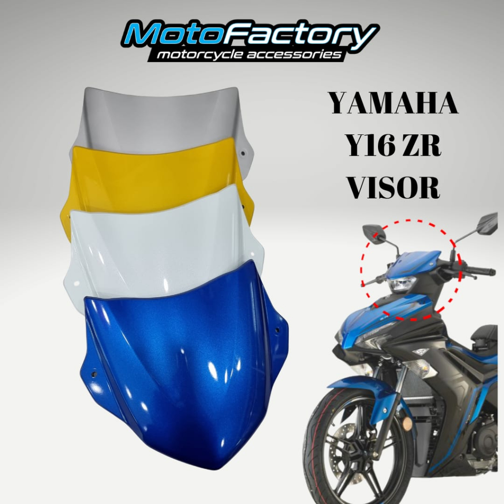 YAMAHA Y16ZR Y16 VISOR WINDSHIELD WINDSCREEN COVER COLOR#READY STOCK ...