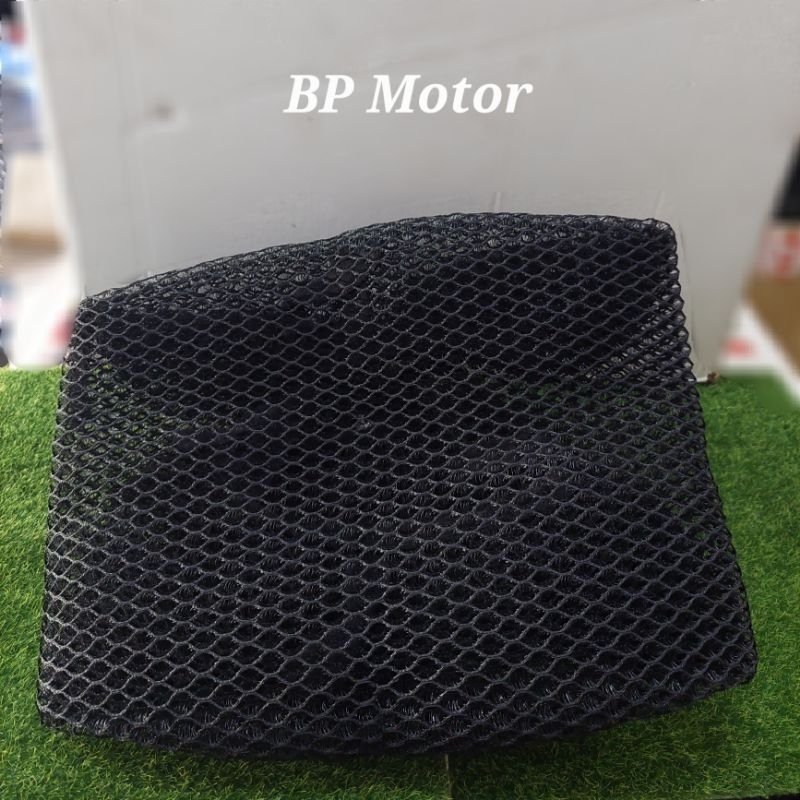 Motorcycle Seat Cover Net Jaring Seat hitam tebal BKP Universal ...