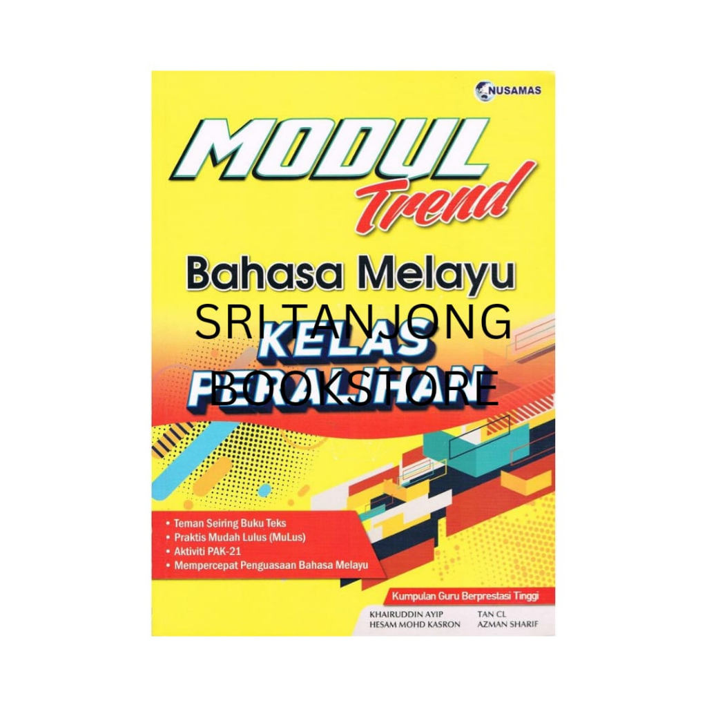 SRI TANJONG | Nusamas Buku Latihan : Modul Trend Bahasa Melayu Kelas ...