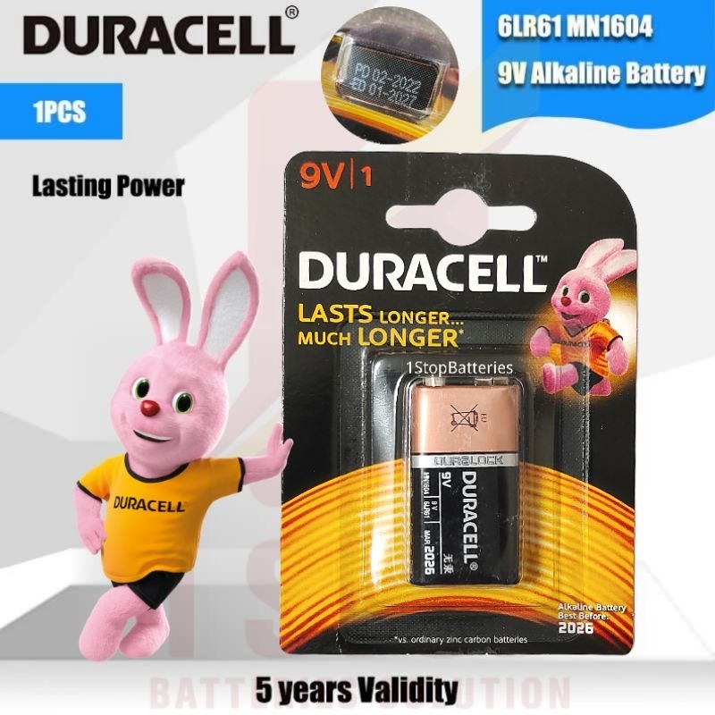 DURACELL Alkaline Battery AA / AAA / 9V / D | Shopee Malaysia