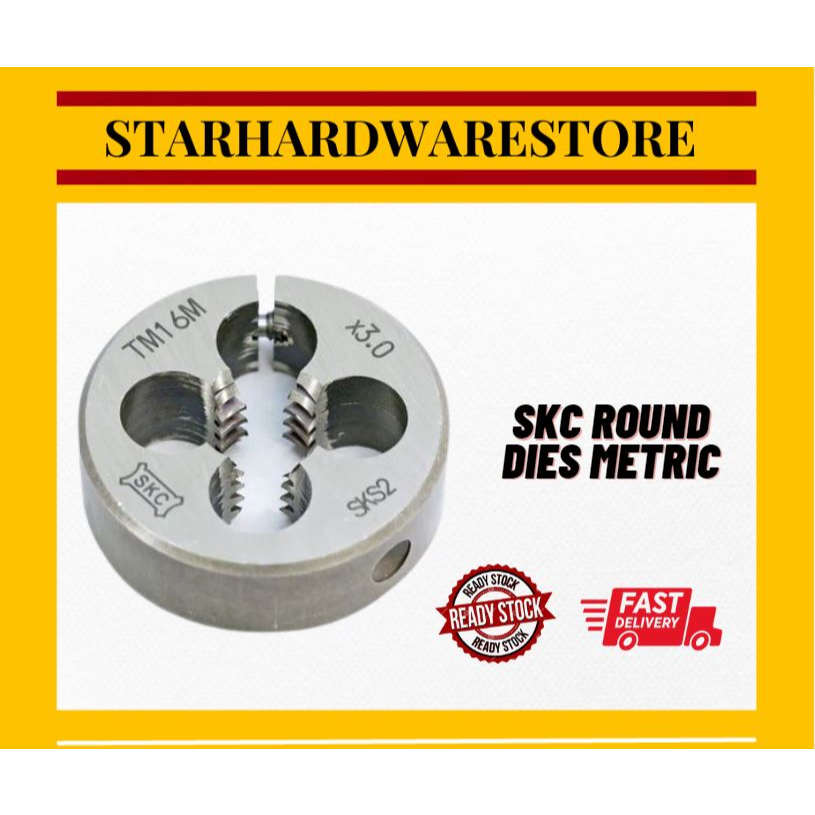 🌟READY STOCK🌟 SKC Round Dies Metric | Shopee Malaysia