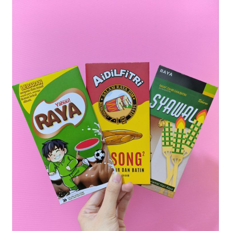 READYSTOK Sampul Duit Raya 2023 Viral 10 pcs 1 paket | Shopee Malaysia