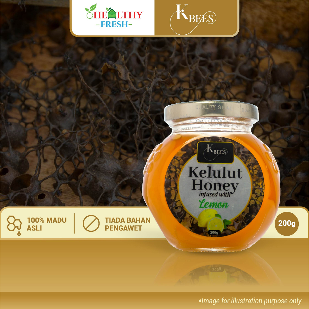 Kelulut Honey/Stingless Bee Honey (Lemon) No added Sugar Madu Kelulut ...