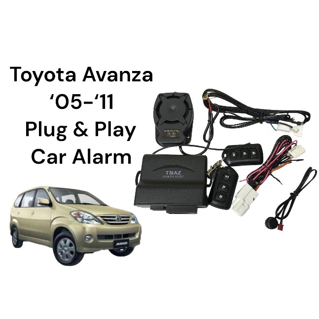 Toyota Avanza 2005-2011 Plug & Play Car Alarm | Shopee Malaysia