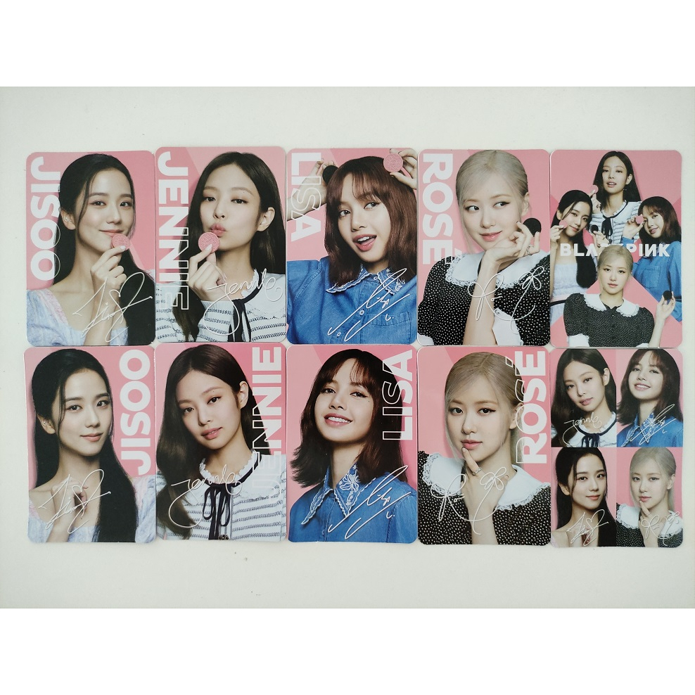 OREO x BLACKPINK photocards ORIGINAL OFFICIAL cards | Shopee Malaysia