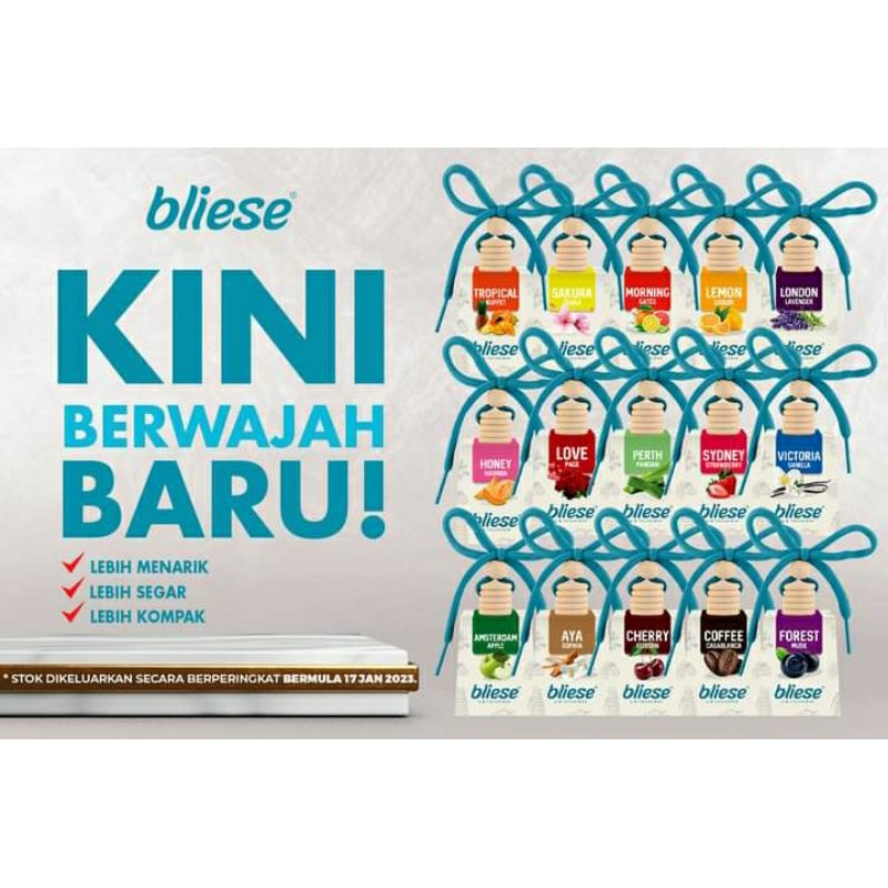 Bliese Wooden Cap/Pewangi kereta No 1🇲🇾💯(READY STOCK) | Shopee Malaysia