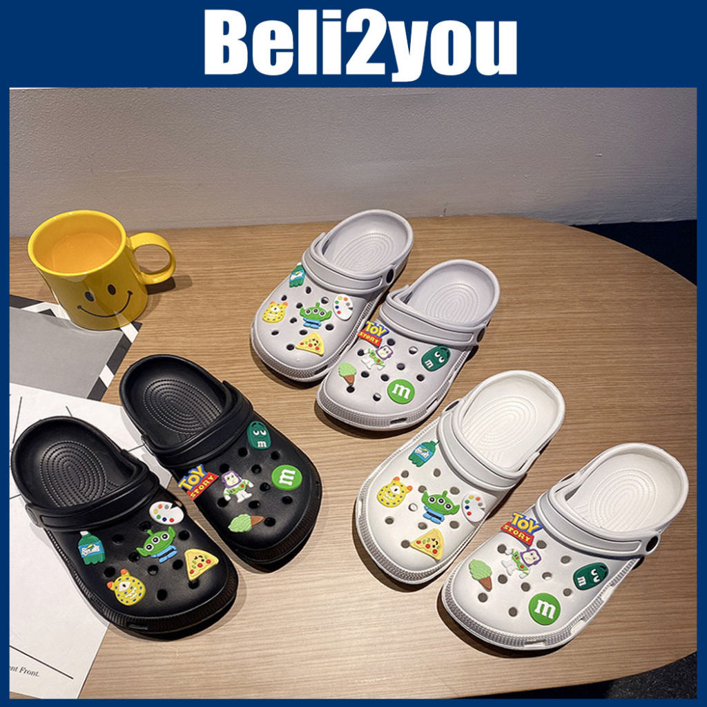 Buzz Kasut Croc Women Clog Shoes Women Selipar Croc Sandal Women ...