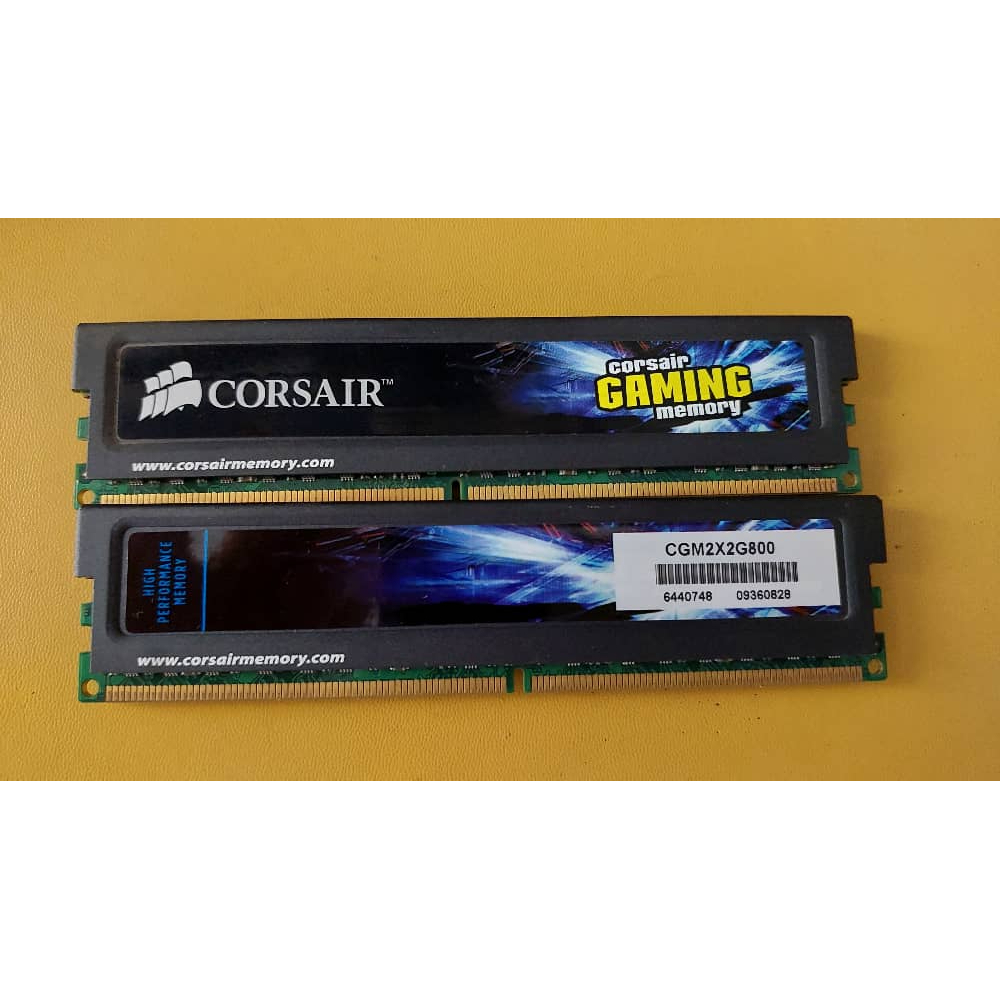 Corsair CGM2X2G800 4GB (2GBx2) DDR2 Gaming RAM | Shopee Malaysia