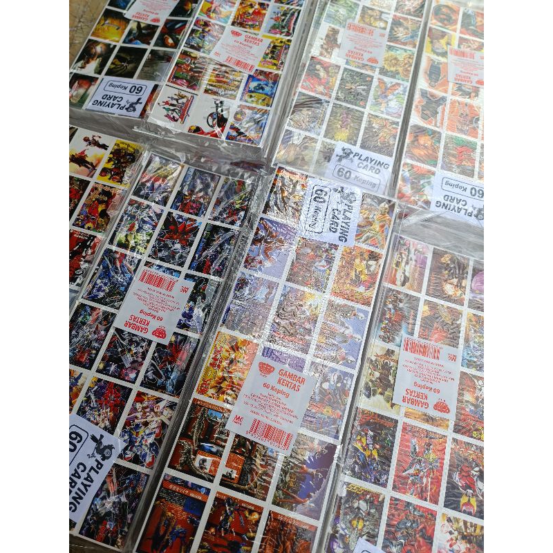 Kad Tepok / Gambar Kertas ~ Good Quality Paper (60keping x 18pcs ...