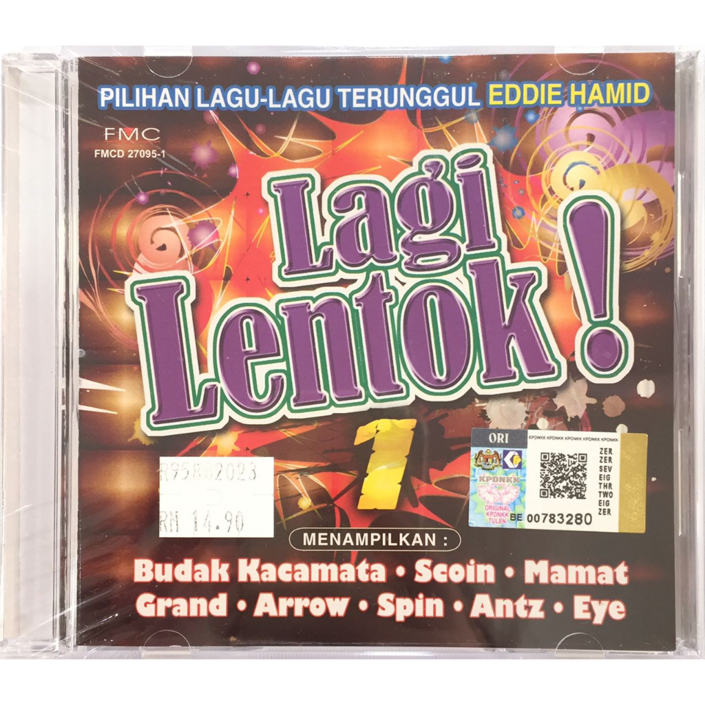 Lagi Lentok! Vol 1 Pilihan Lagu Lagu Terunggul Eddie Hamid (CD ...