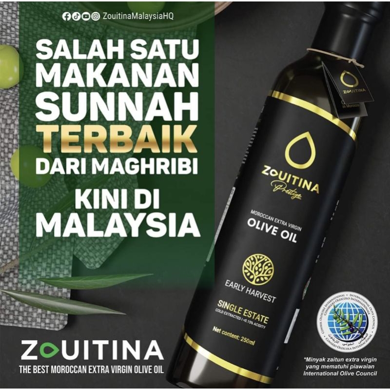Minyak Zaitun Zouitina (Extra Virgin Olive Oil) | Shopee Malaysia
