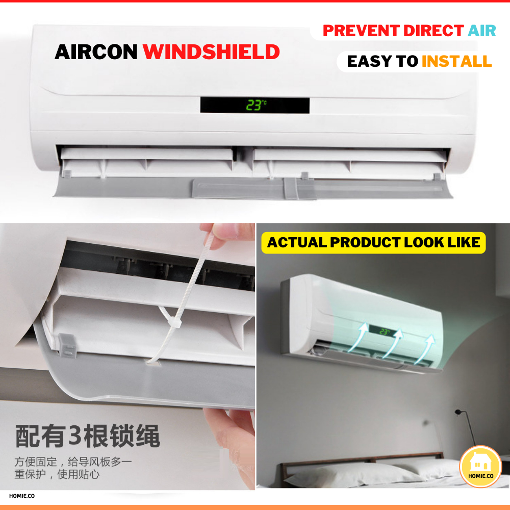 Adjustable Air Conditioner Windshield Prevent Direct Wind Air Baffle ...