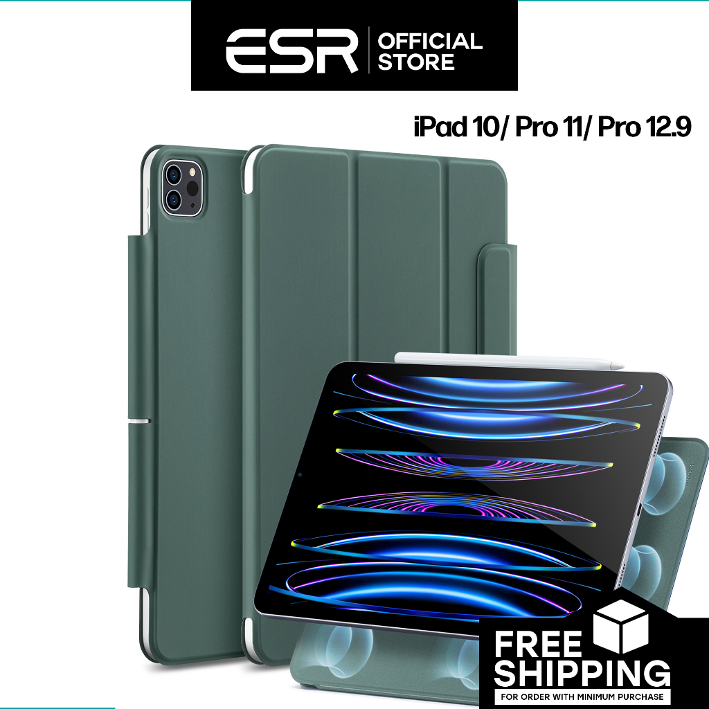 ESR Rebound Magnetic Case for iPad 10th Gen/iPad Pro 11/ 12.9 | Shopee ...