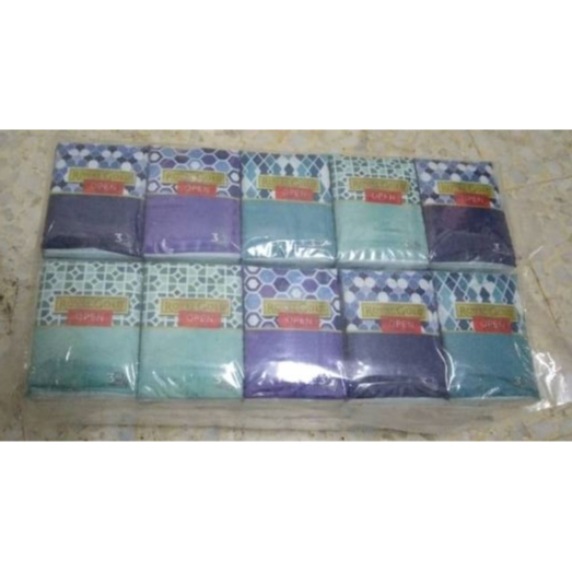 ROYAL GOLD LUXURIOUS TISSUE POCKET FACIAL PACK 3PLY - ( 4 x 10pack x ...